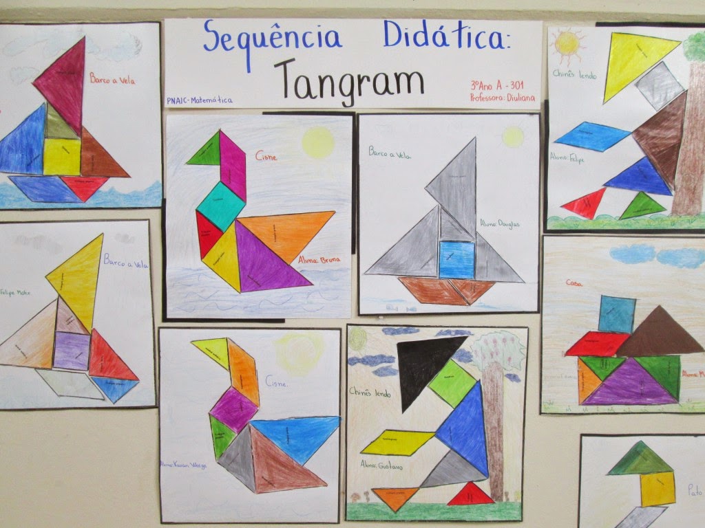 E.E.B. Norma Mônica Sabel: Tangram