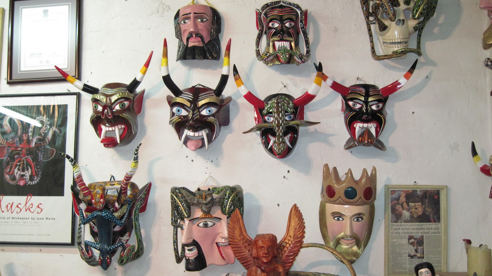 Tocuaro, Mexico, Mask makers – The Travelling Lady