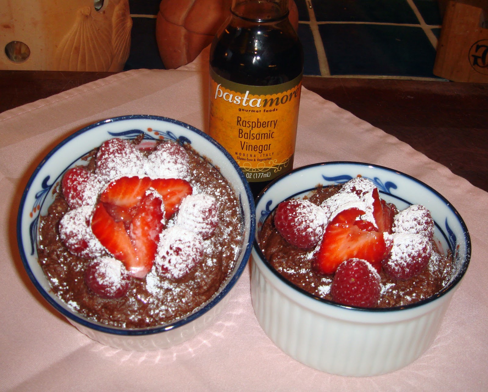 Nan's Gourmet Foods: Chocolate Berry Mousse w/ Raspberry Balsamic Vinegar