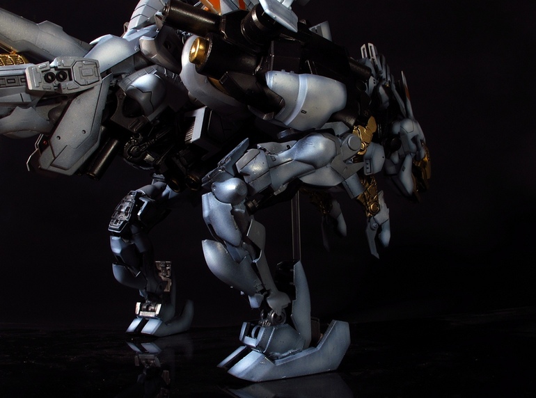 Gundam Family: Gunpla Kit Bash Build : Micro Raptor Custom Build