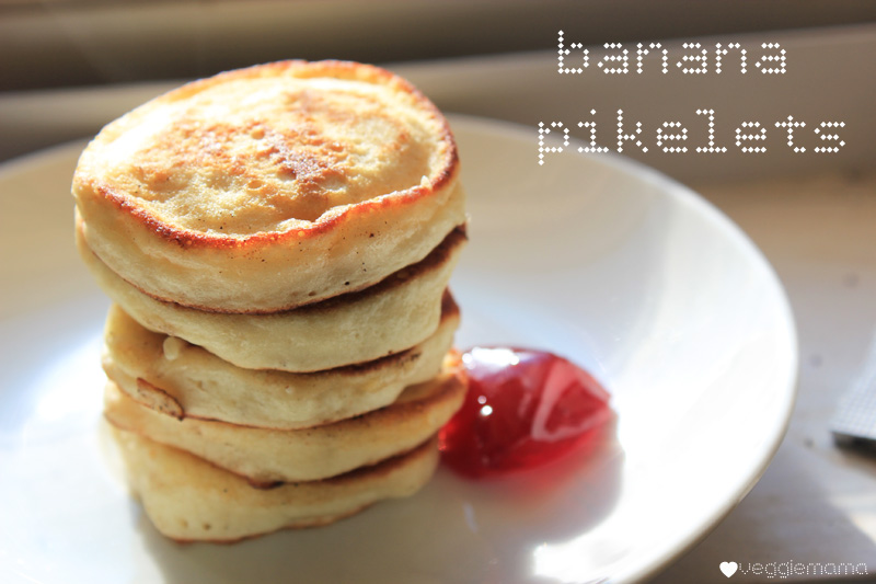 Veggie Mama: The secret to making fluffy banana pikelets