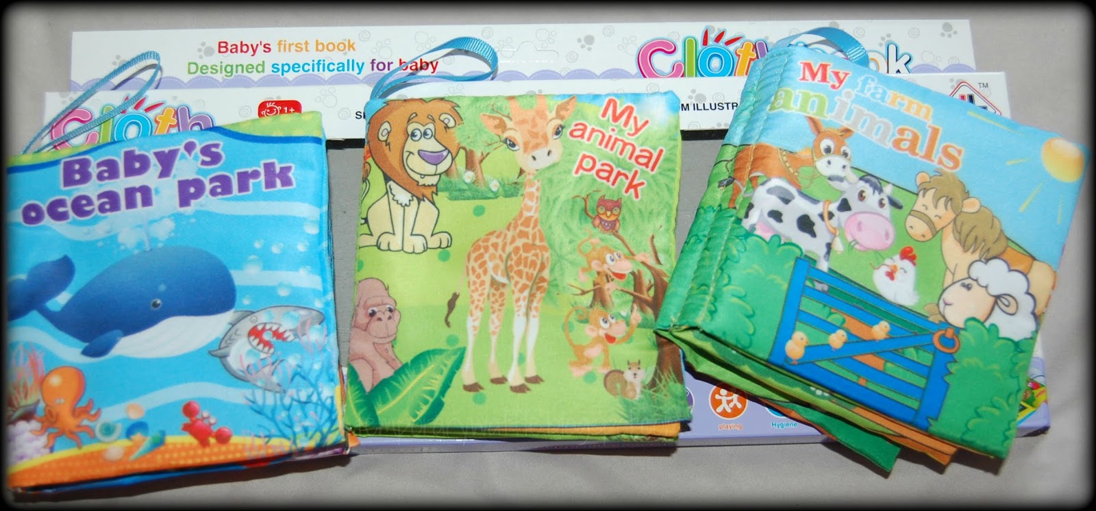 Temporary Waffle: First Year Soft Cloth Baby Books for Infants