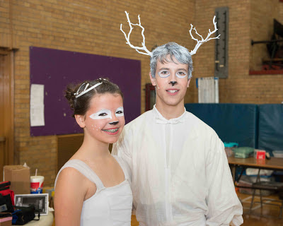 At A Hen's Pace: Narnia Makeup--Behind the Scenes