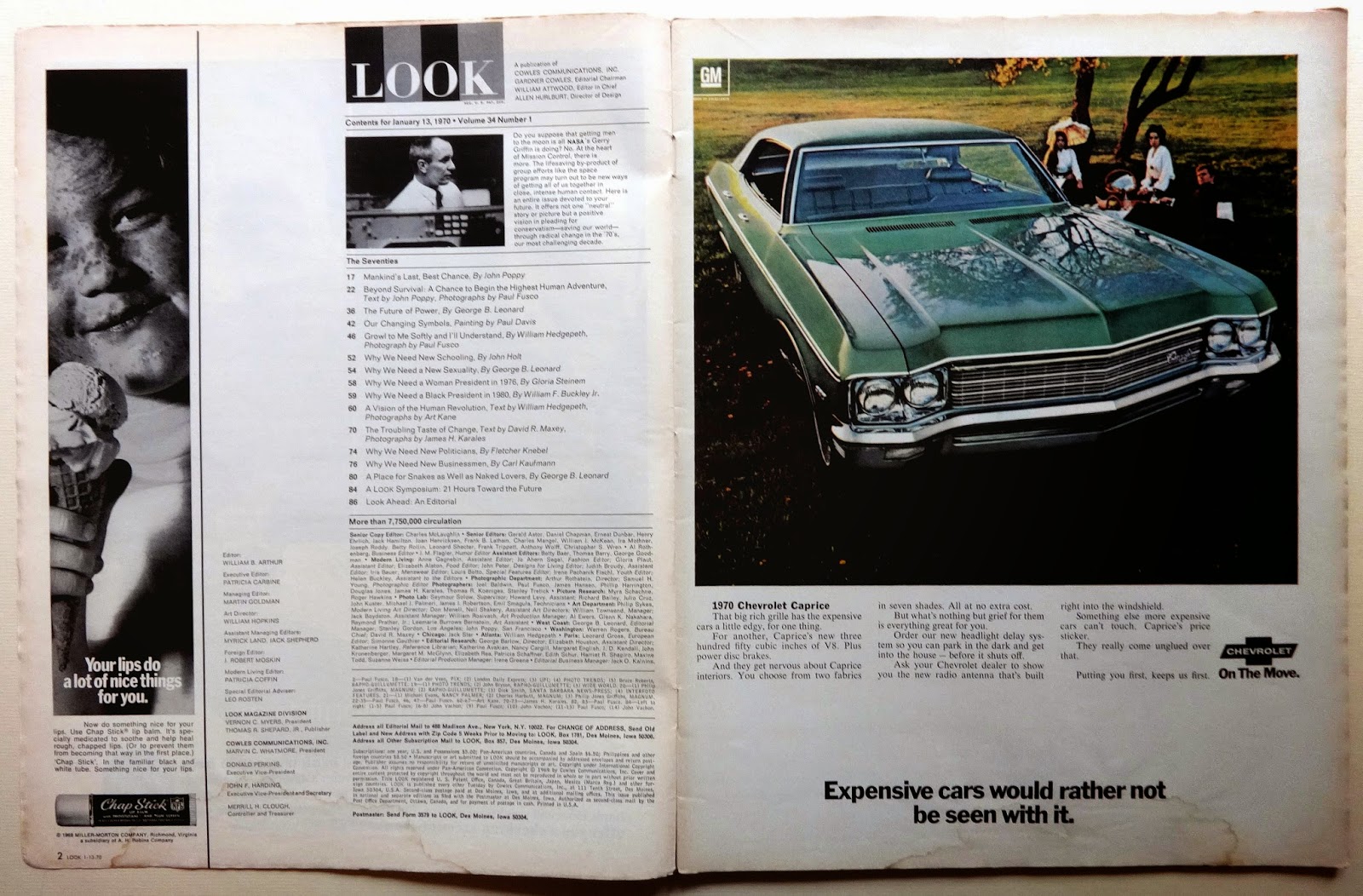 Past Print: Look magazine / The Seventies / January 13, 1970