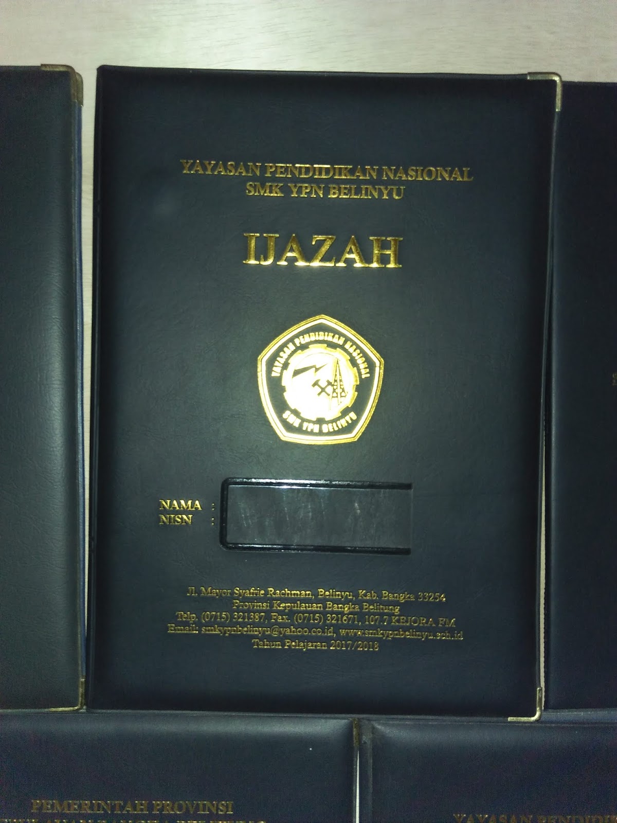 MAP RAPORT, MAP WISUDA, MAP HARDCOVER