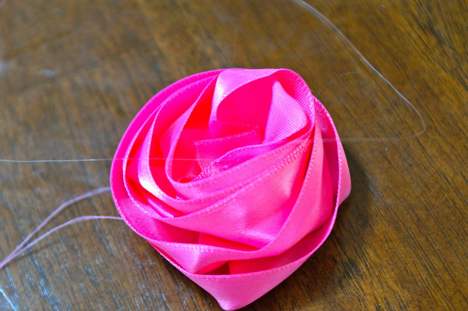 Something About Katie: Ribbon Flower Tutorial