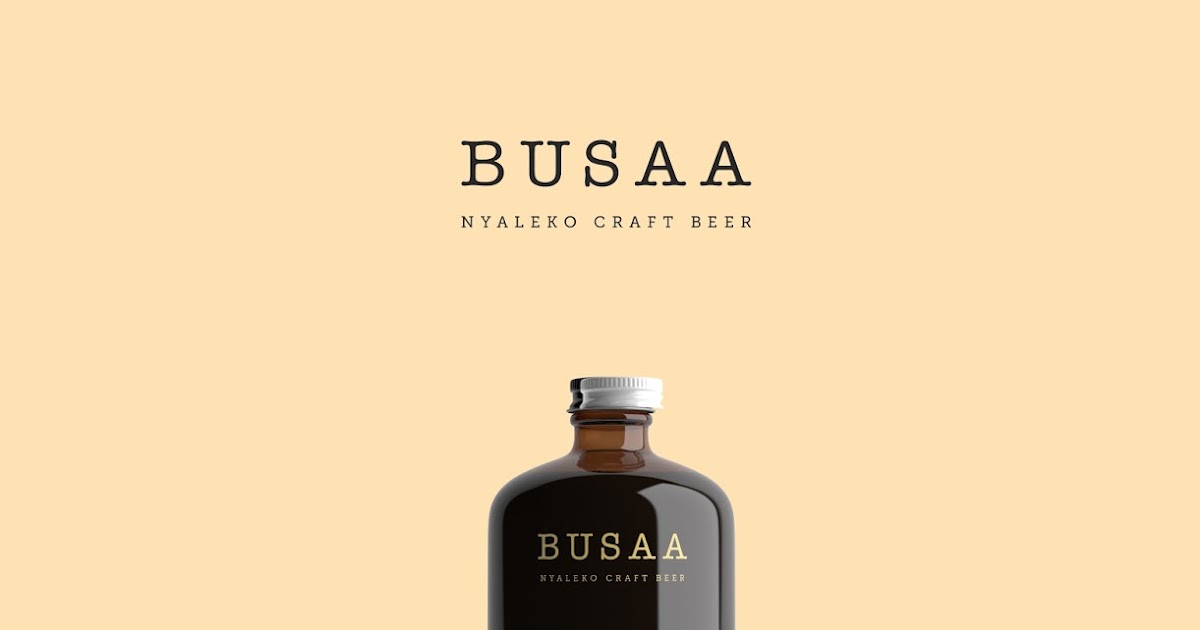 Busaa Craft Beer by Nyaleko (Concept) on Packaging of the World ...