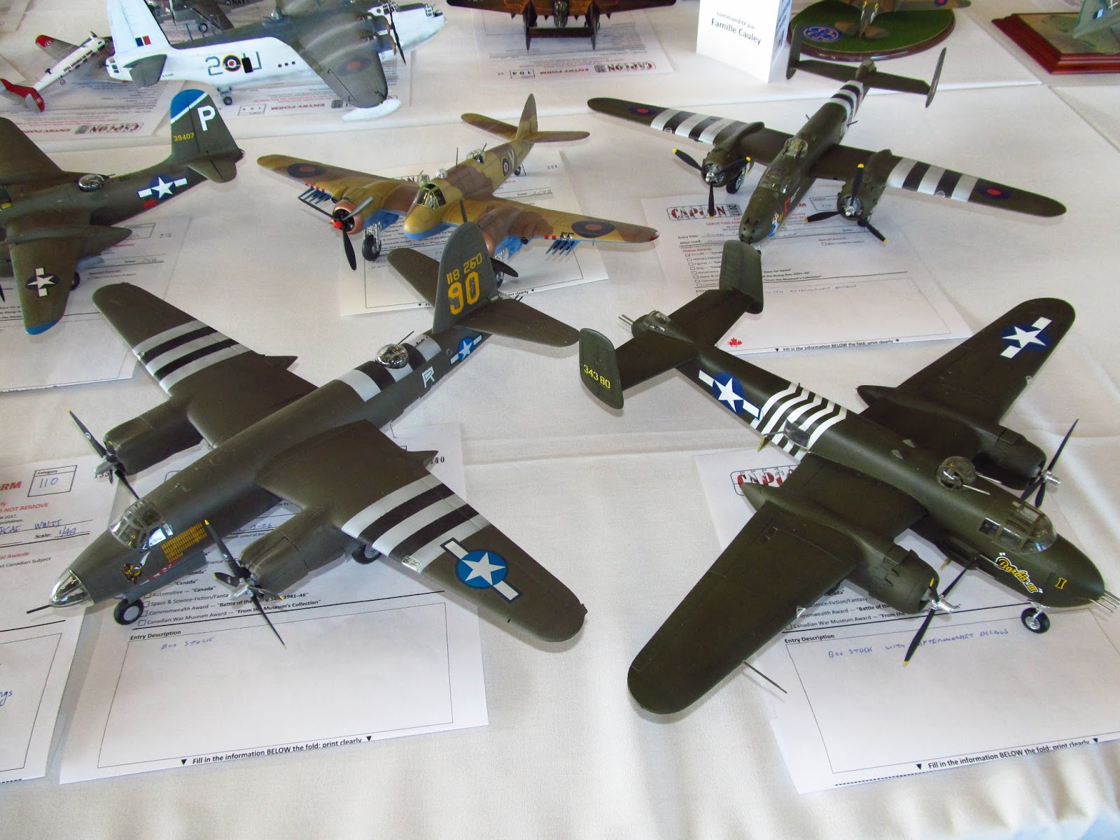 IPMS Ottawa - Monthly Plastic Model Contests: CAPCON 2017 - AIRCRAFT
