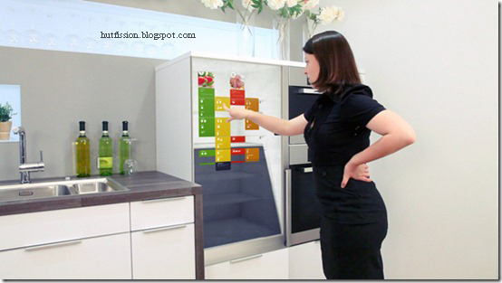 Future Concept 3D Refrigerator