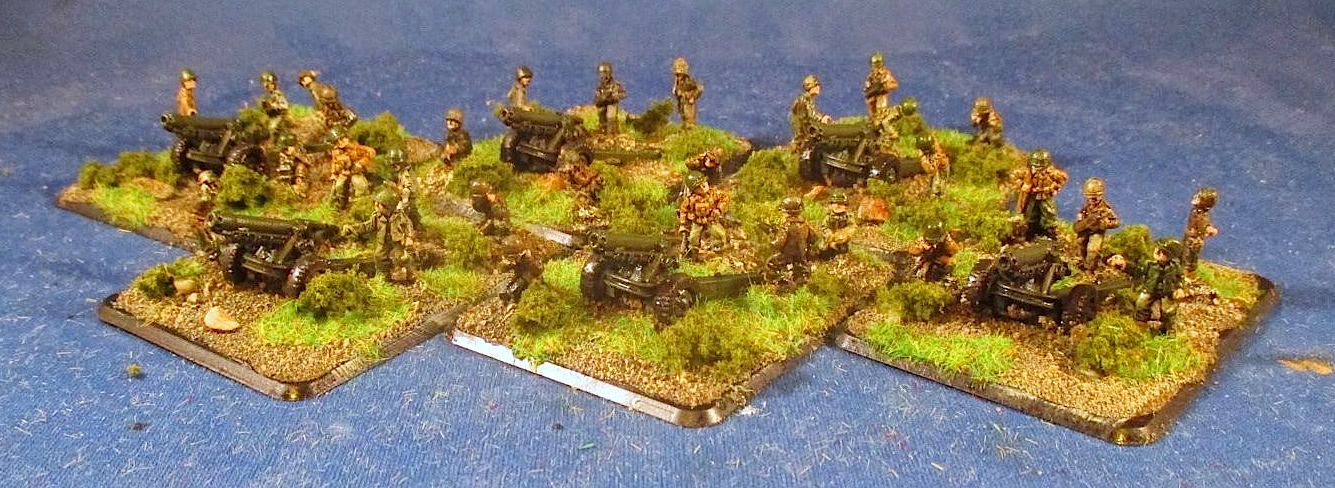 Bob's Miniature Wargaming Blog: 15mm WW2 Artillery