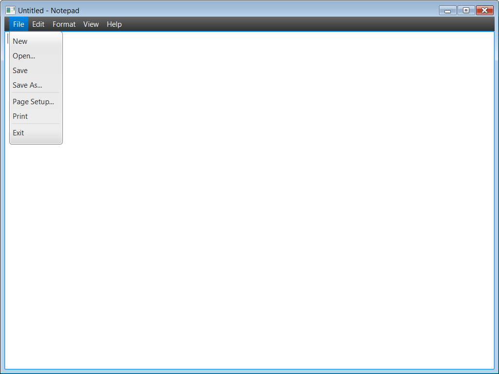 Fun With Javafx Create A Notepad With Javafx2 The Layout