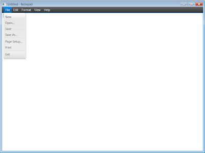 Fun with JavaFX: Create a Notepad with Javafx2 - The Layout