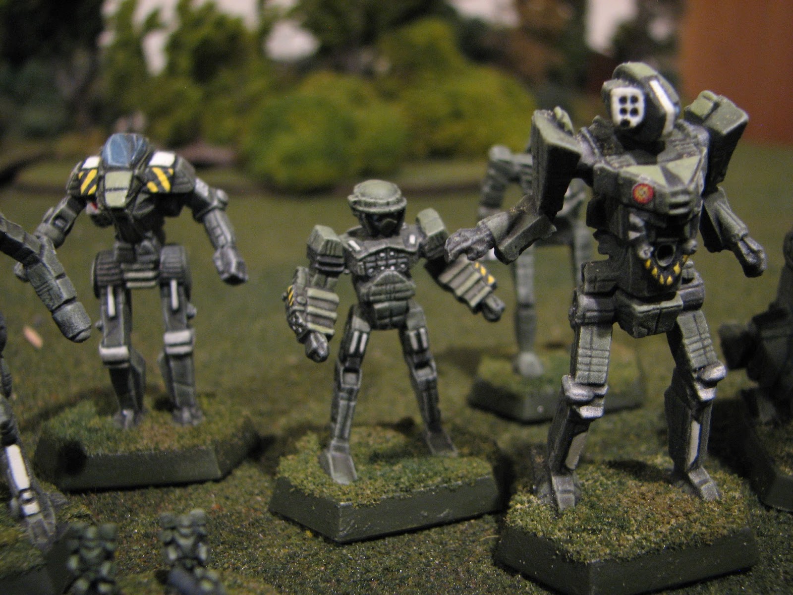 15mm Sci Fi Small Soldiers: Battletech House Davion Mechs