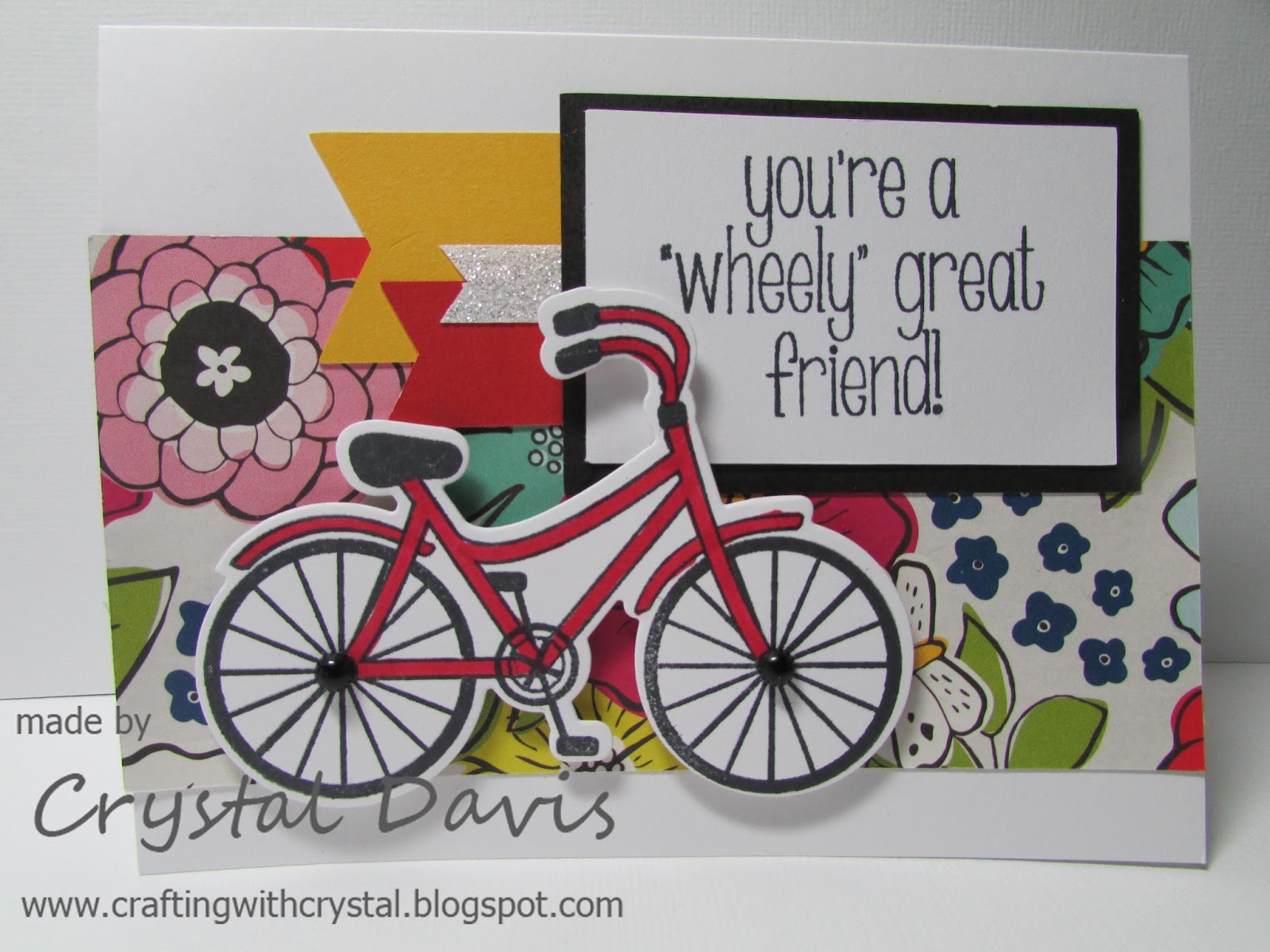 Crafting With Crystal: Bicycle Cards