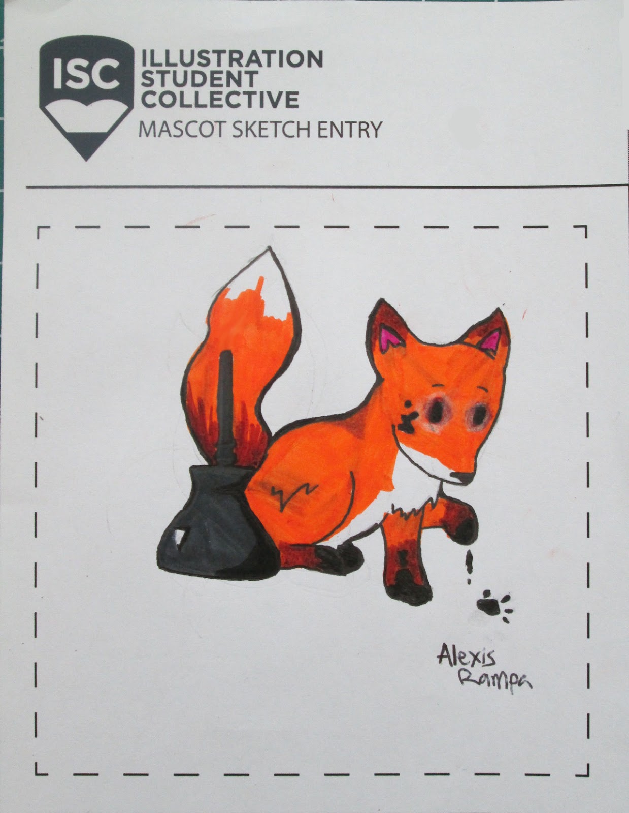 The CCAD Illustration Student Collective: Mascot submissions