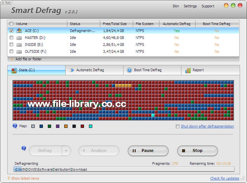 Smart Defrag 2.0.1 | File Library