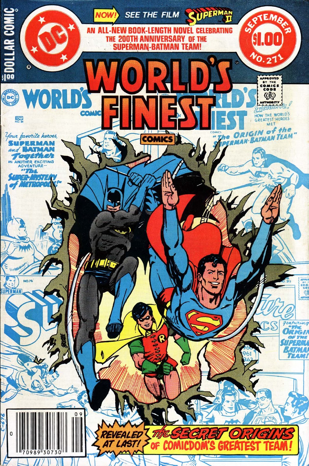The World's Finest Blog: World's Finest # 271, September, 1981