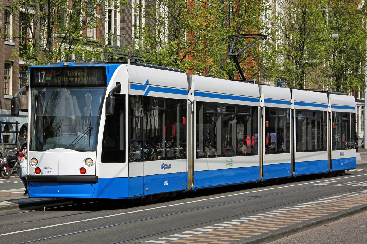 Planes and Trains - Trains: GVB / Combino 2012