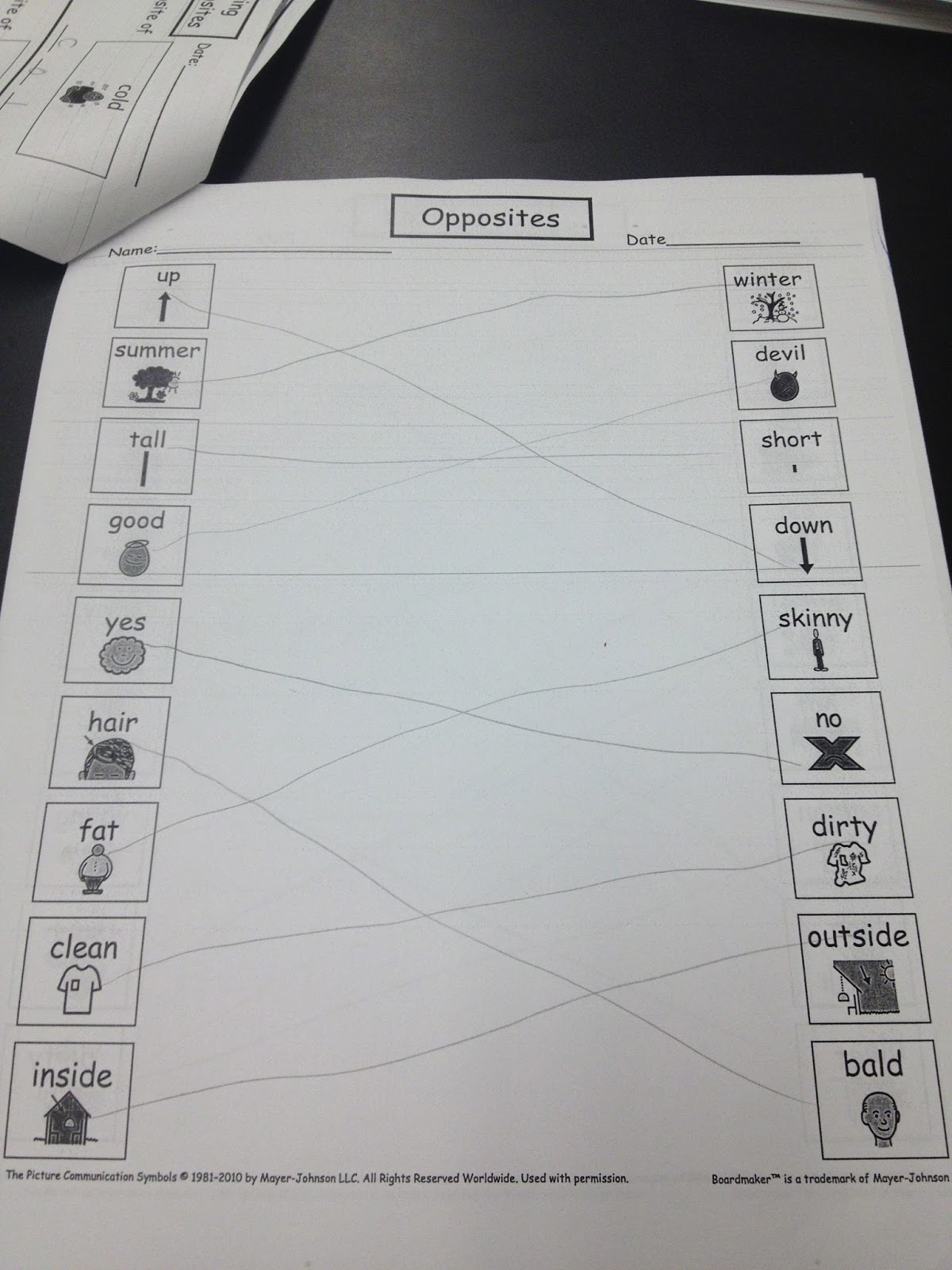 Autism Tank: Opposites!