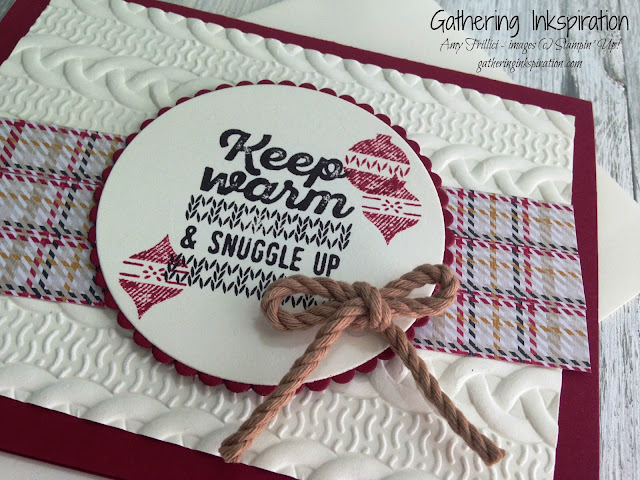 Gathering Inkspiration: Wrapped in Warmth... Keep Warm & Snuggle Up