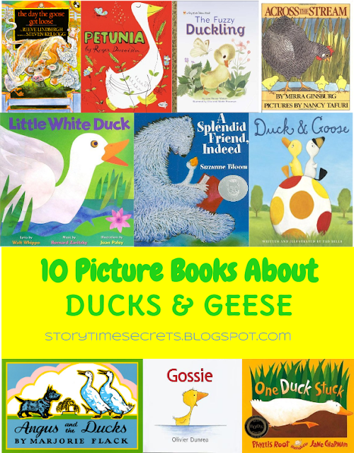Story Time Secrets: 10 Picture Books About Ducks & Geese