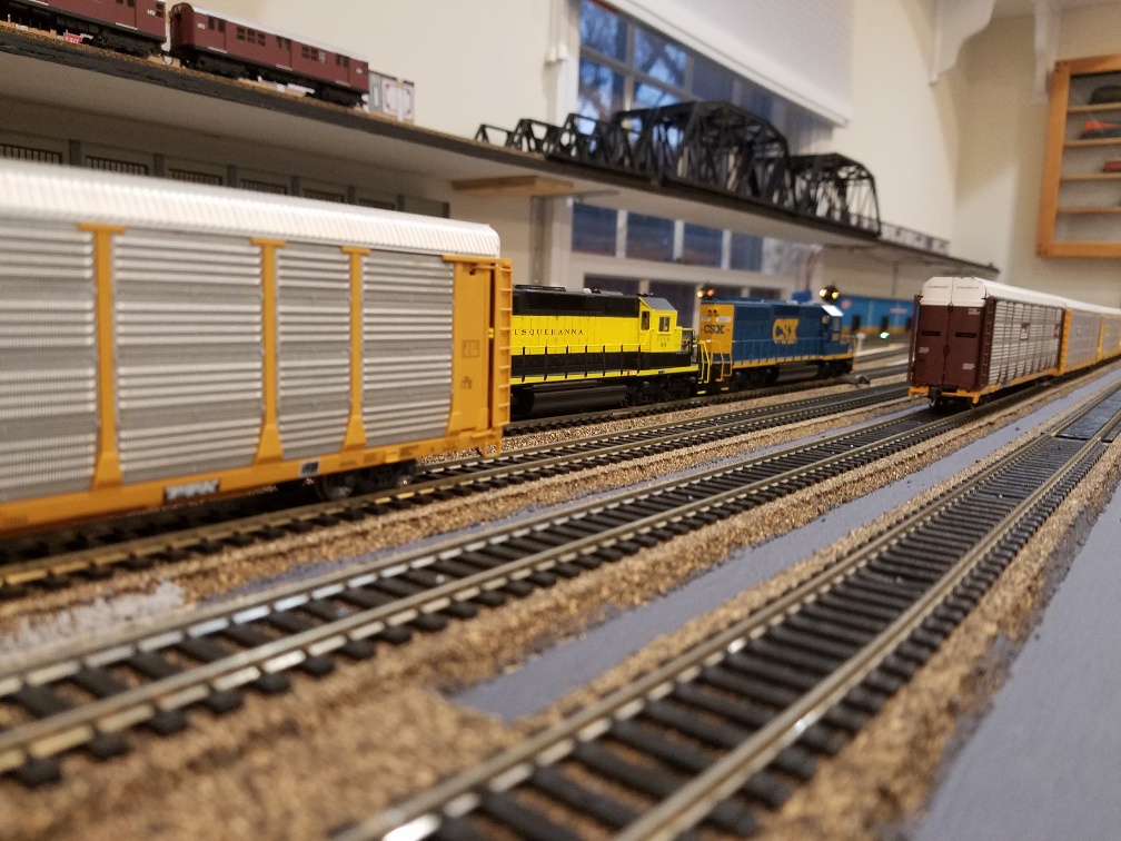 Atlantic Pacific Railroad: P.C.C.M. 53 Part 2 - Auto Rack Train Arrives ...