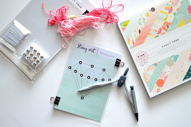 Fancy Free string art card + tutorial | Flóra Mónika Farkas