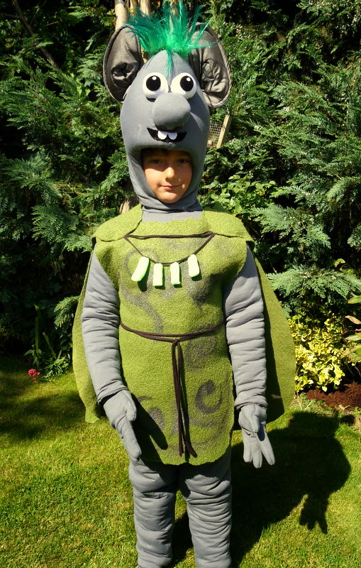 Chris Davoile Costumes: Troll Costume finished at last