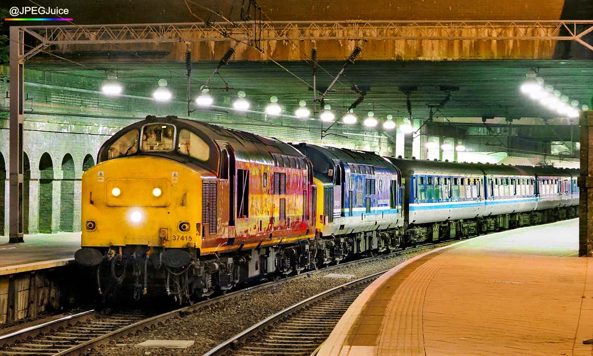 'Tractors' to Brum: The Swansong of Daily Class 37s into Birmingham New ...