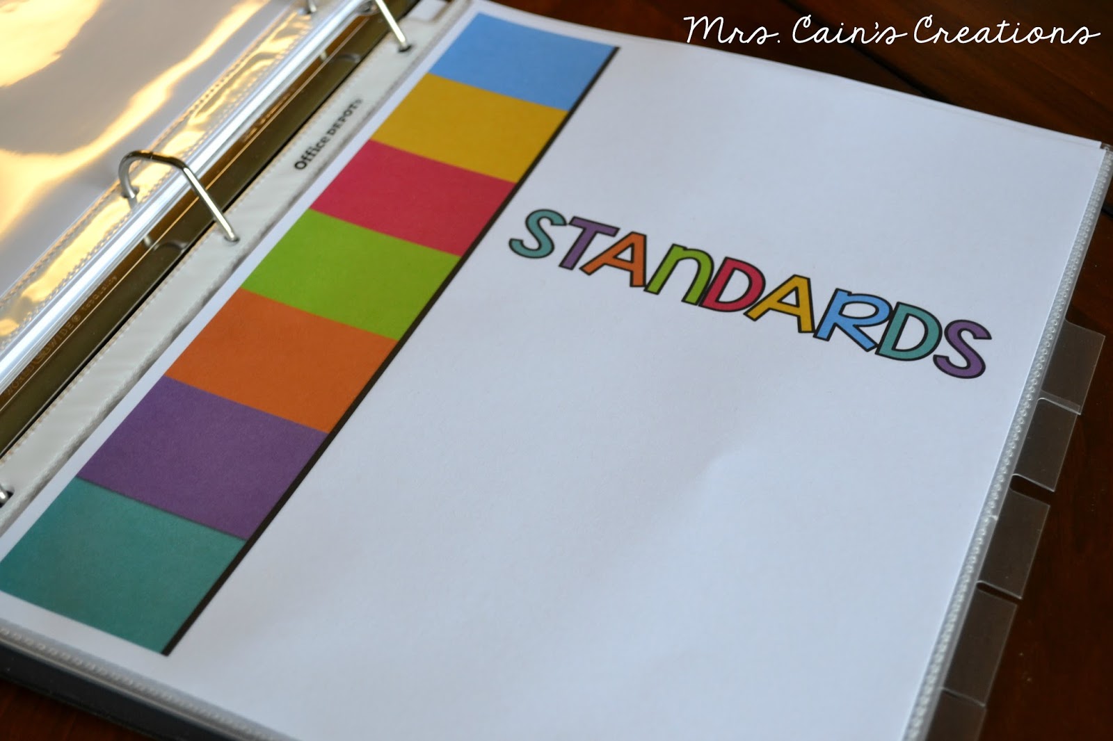 Mrs. Cain's Creations: Creating a Teacher Binder That Works for YOU ...