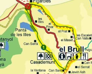 100 Escapades i més en Autocaravana: El Brull 17/03/18
