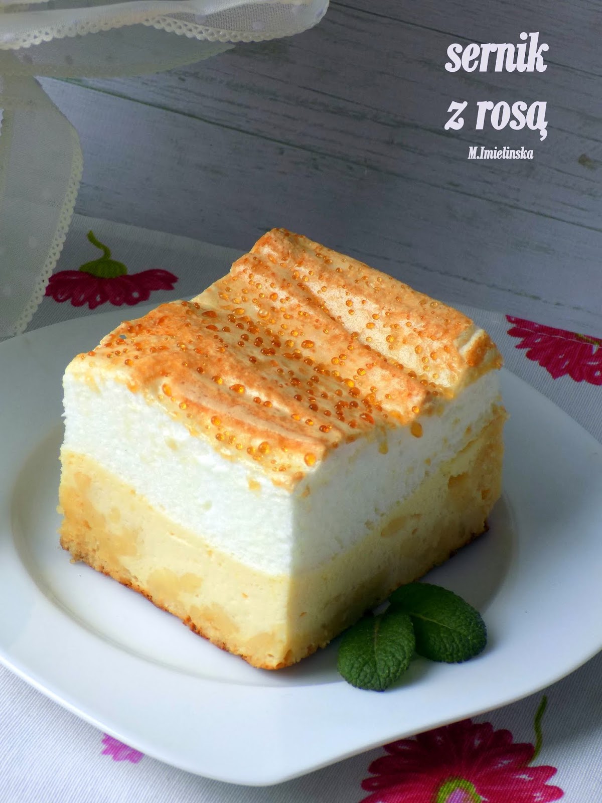 Domowa Cukierenka : sernik z rosą