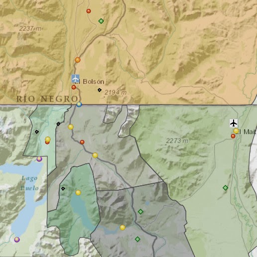 SPLIF El Bolsón: Cartografía