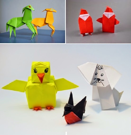 best origami for kids ~ easy paper craft for kids