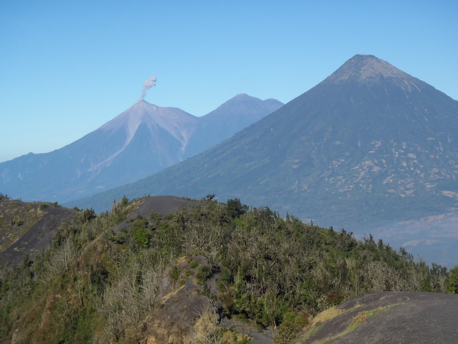 Peace Cor in El Salvadorps: Volcano Pacaya