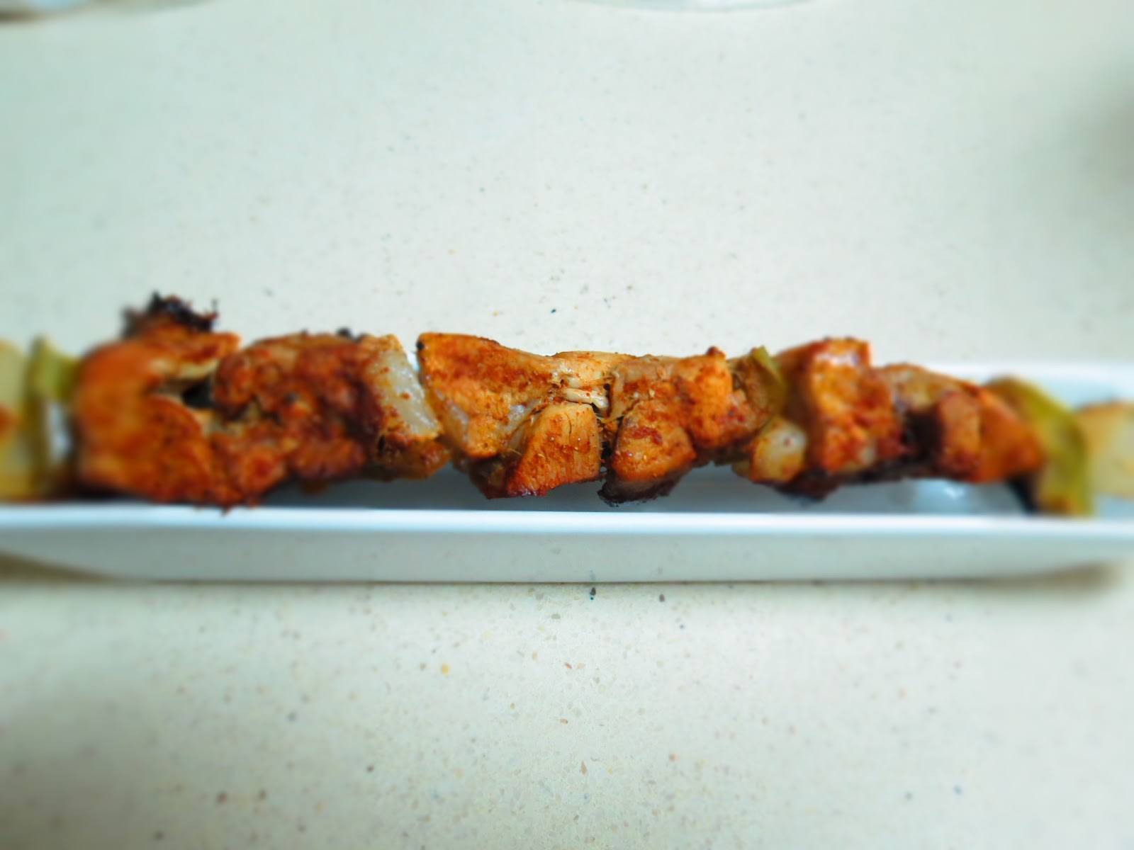 Espetada de perú Tikka massala