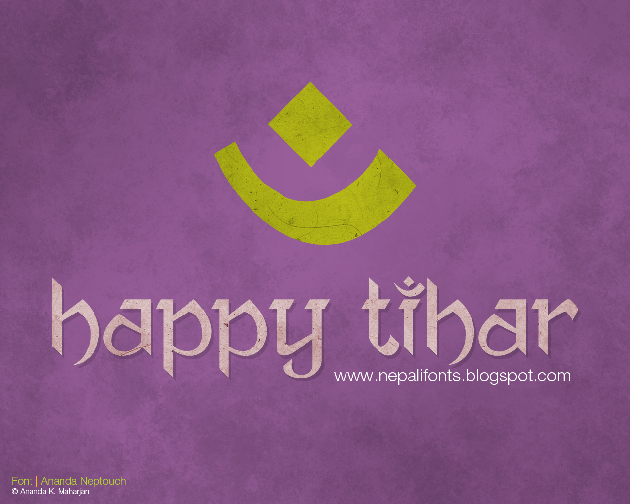 New Nepali Fonts: Happy Deepawali Greetings Wallpapers.. Happy Tihar