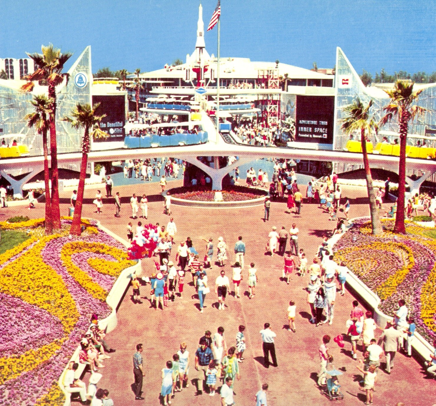Meet The World: August 1973 - Disneyland 's New Sights & Bright Lights!