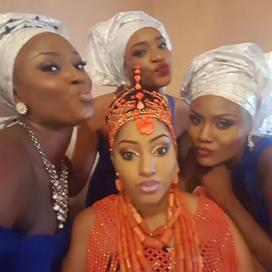 More photos from Mofe Duncan's traditonal wedding