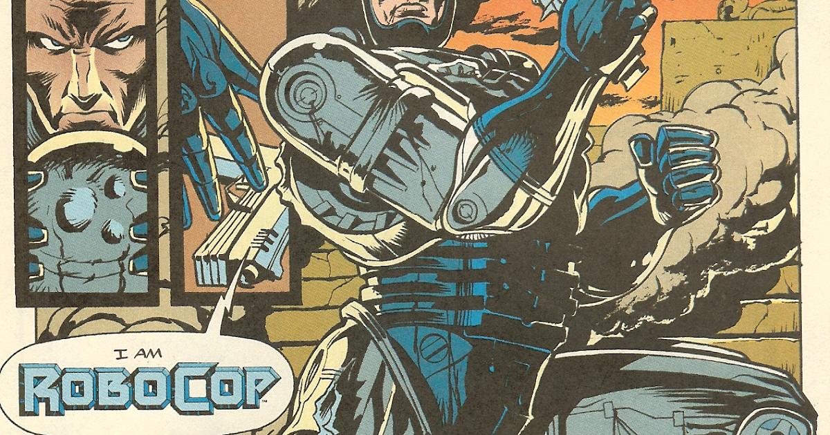 Robocop Comic Art
