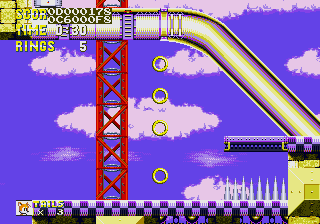 Sonic 3 Unlocked: Level sizes