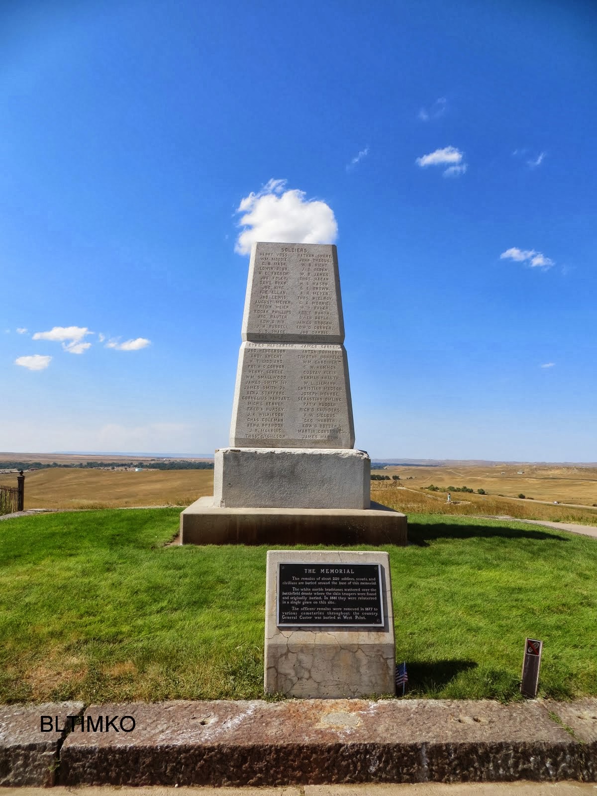 Bob and Linda's RV Travels: General Custer Last stand , the Little Big ...