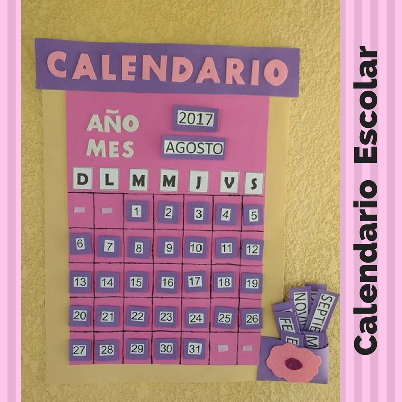 miizzmagdiizz1: Calendario para salón de clases // Back to school