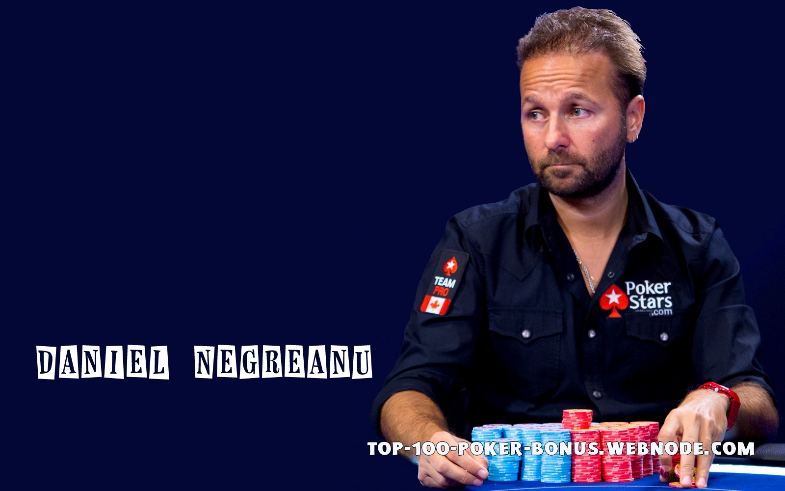 Daniel Negreanu Poker Player Profile and HD Wallpaper