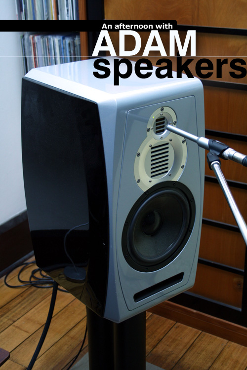 Red Spade Audio: An afternoon with Adam Speakers