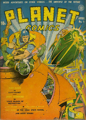 The Comic Book Catacombs: The Planet Comics Cover Gallery!