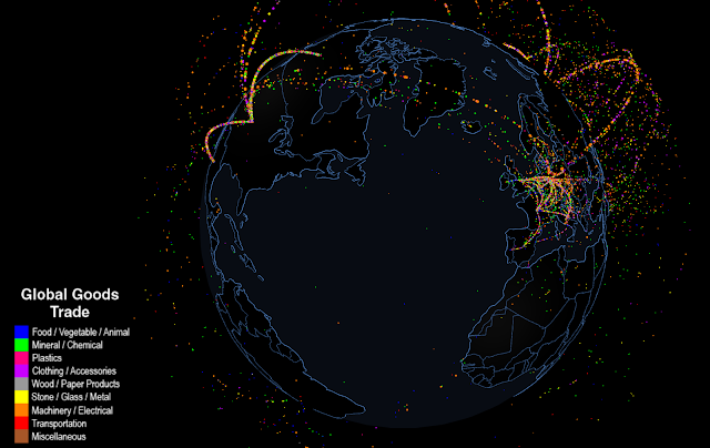 Interactive Map: The Flow of International Trade