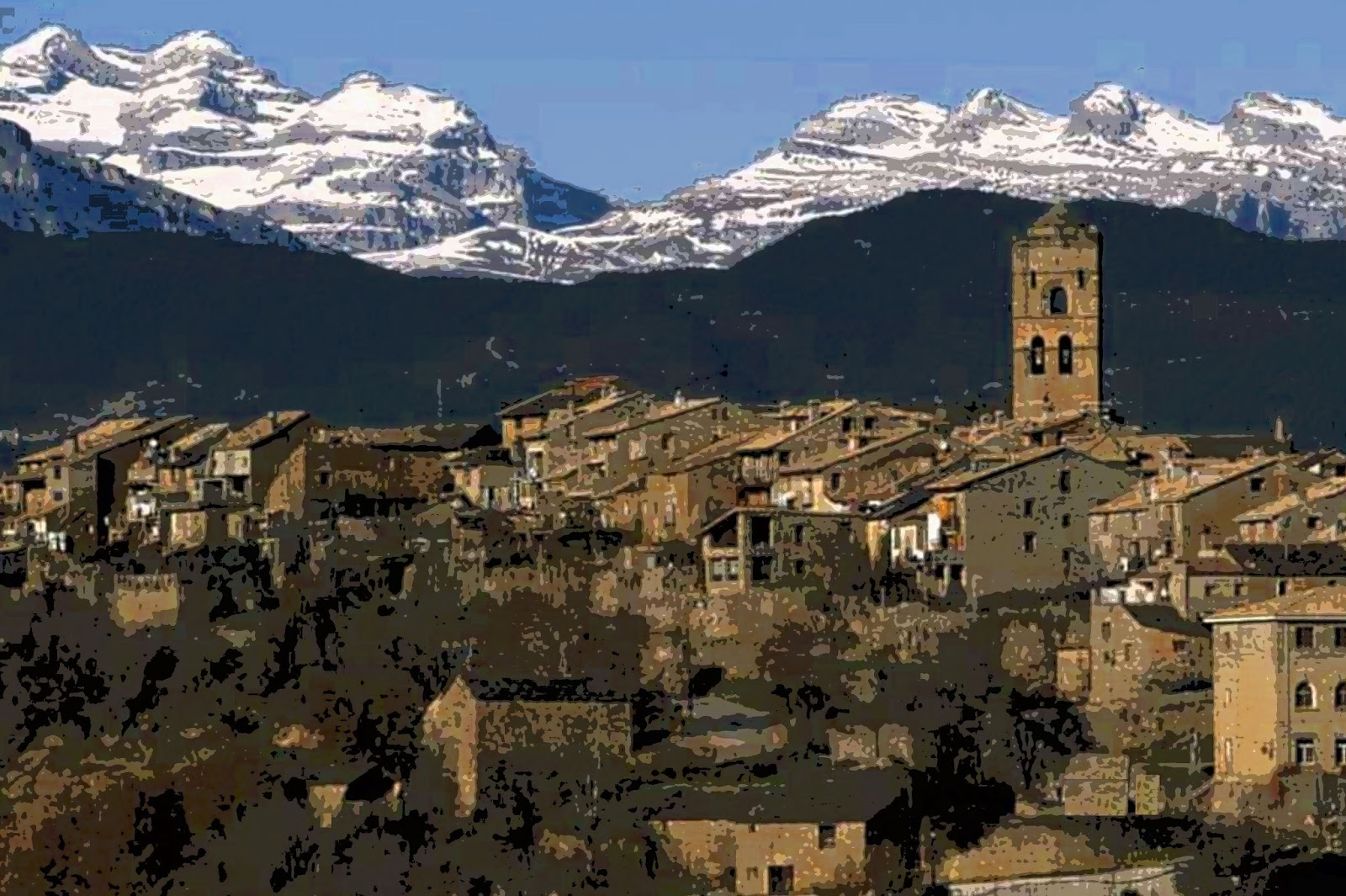 LA ROSA DE LOS VIENTOS: AÍNSA: EL BALCÓN DEL PIRINEO