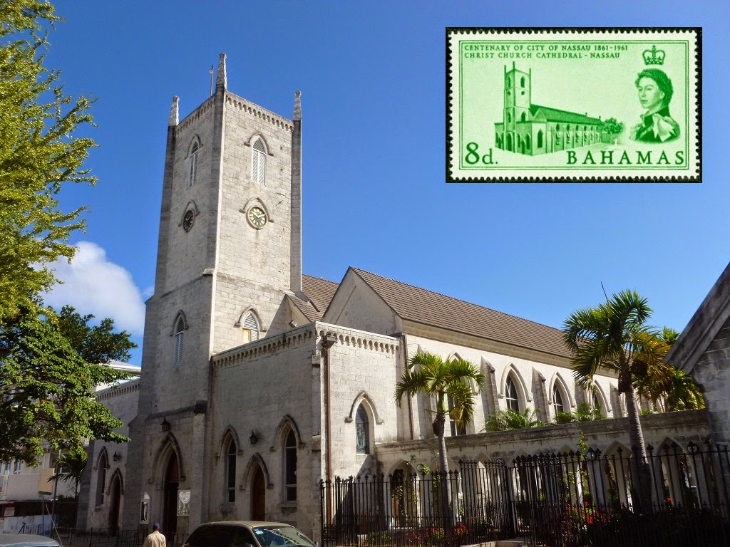 Photo-ops: Philatelic Photograph: Christ Church Cathedral - Nassau, Bahamas