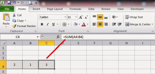 Mengenal Nama Menu Microsoft Excel | Erns Excel